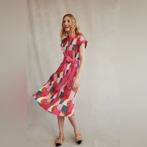 Boden | Dresses | Boden Amanda Cotton Midi Shirt Dress | Poshmark